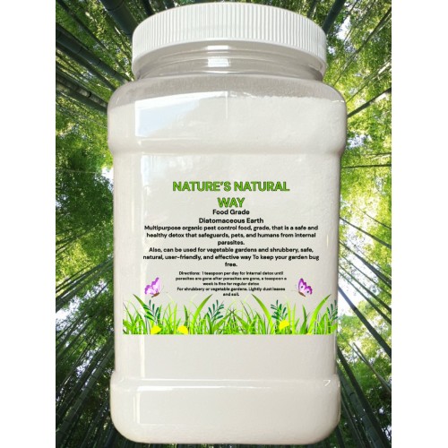 Natures Natural Way Food Grade Diatomaceous Earth